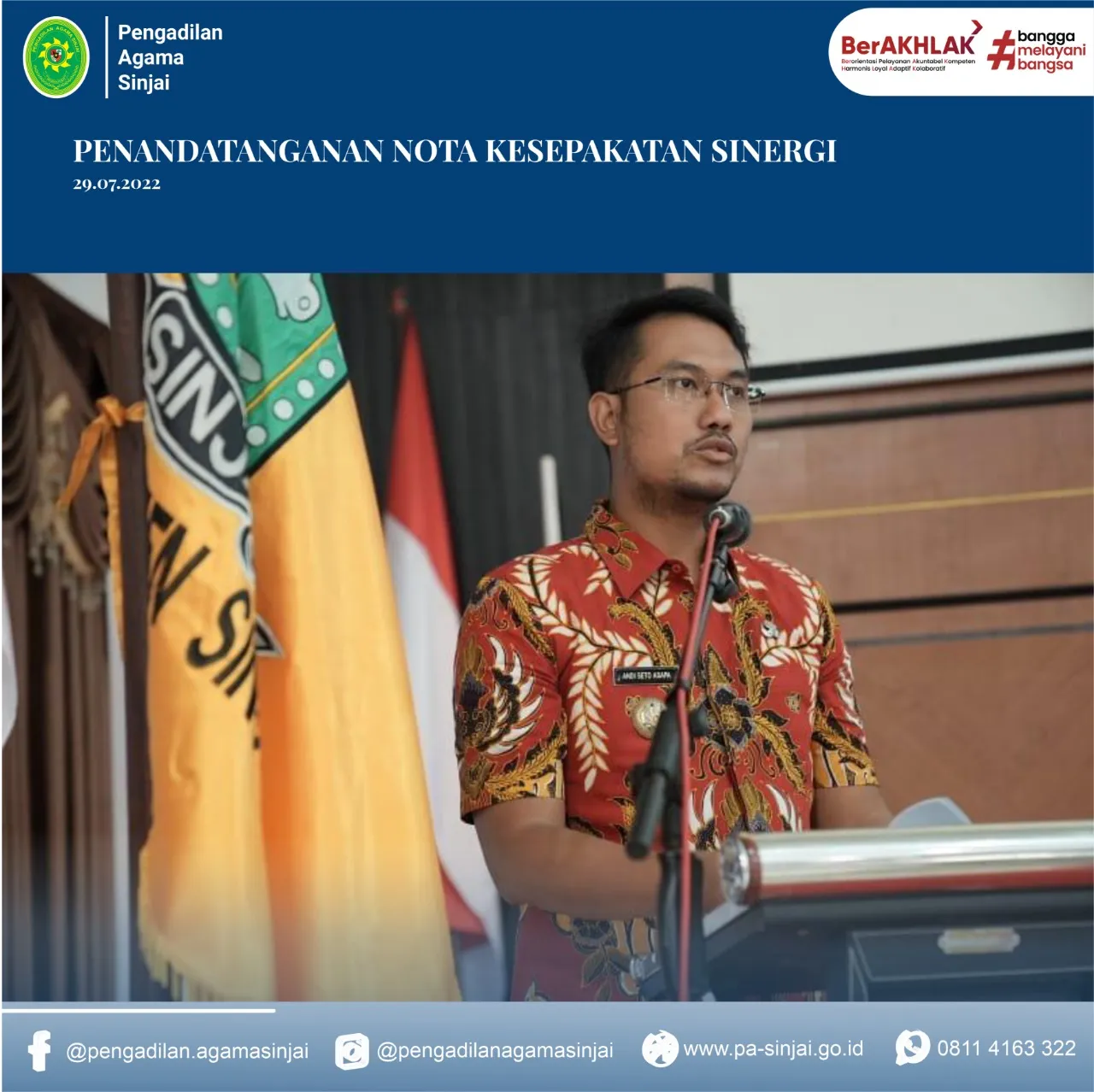 Penandatanganan Nota Kesepakatan Sinergi antara Pengadilan Agama Sinjai ... Penandatanganan Nota Kesepakatan Sinergi antara Pengadilan Agama Sinjai ...